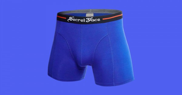 Secret Face Mens Luxury Trunk - Blue Royal