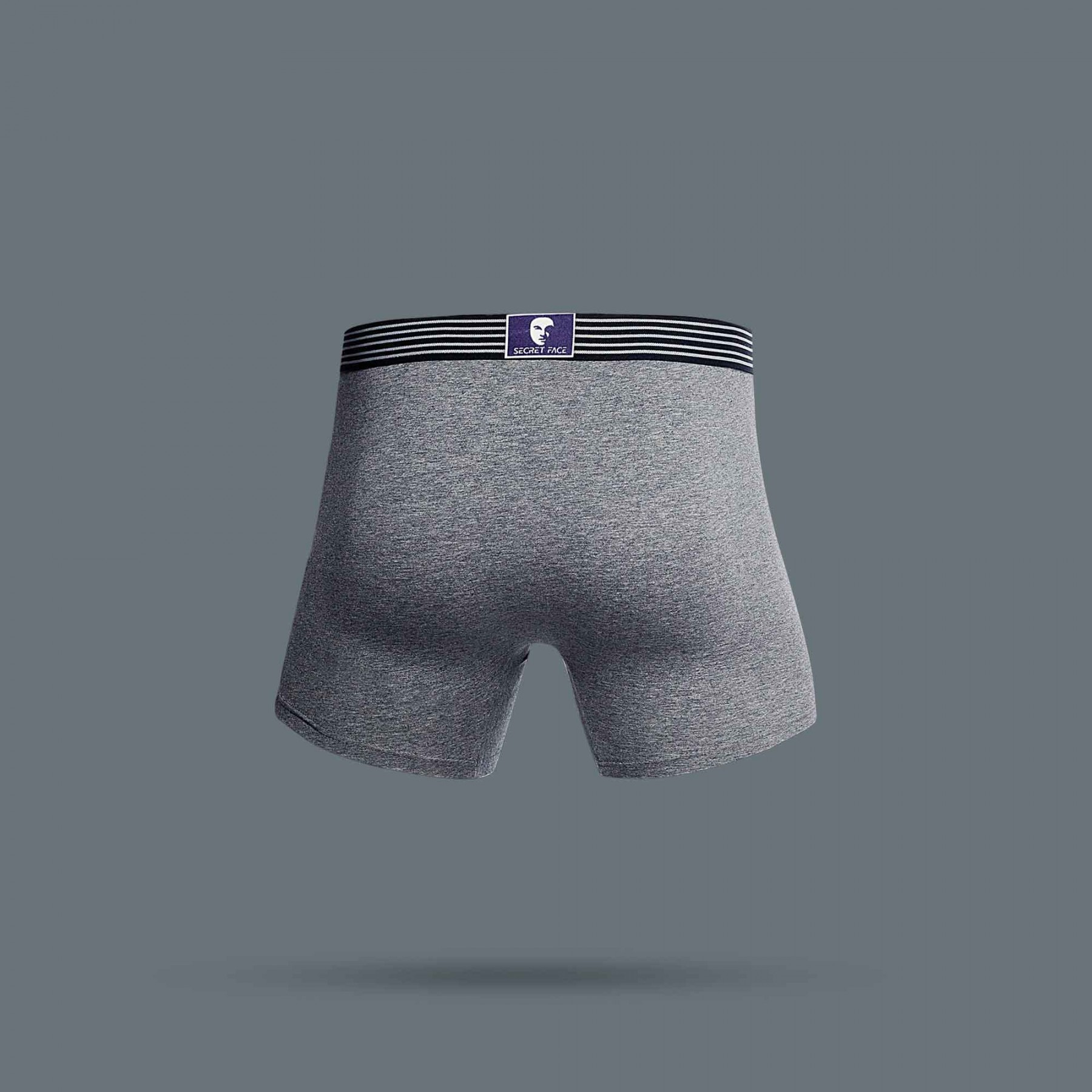 Secret Face Mens Super Comfort Trunk - Steel