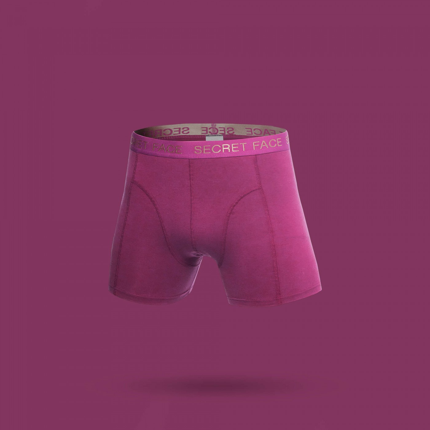 Secret Face Mens Luxury Trunk - Classy solid - 5 PACK