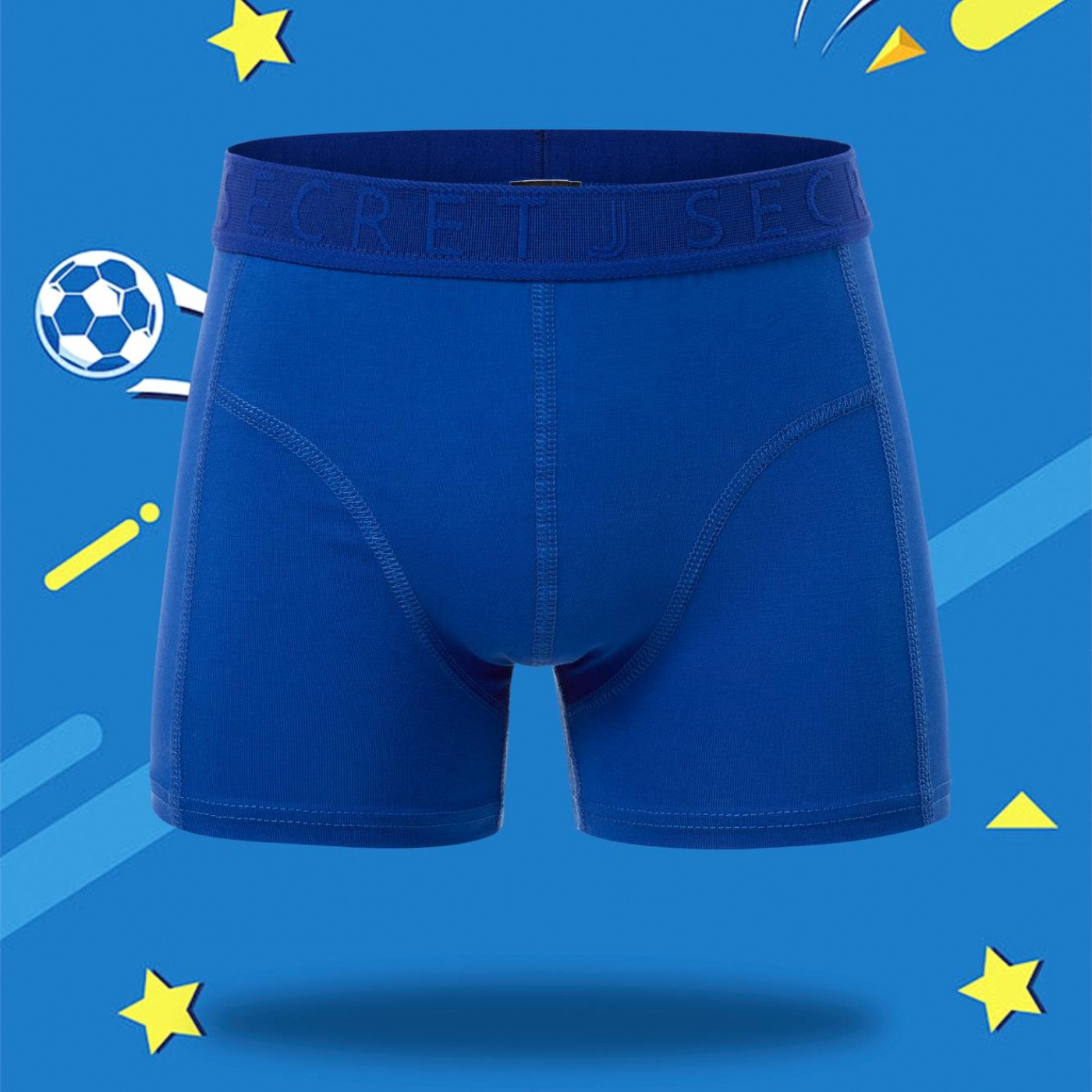 Secret Face Junior Boy Trunks Solid - 3 Pack