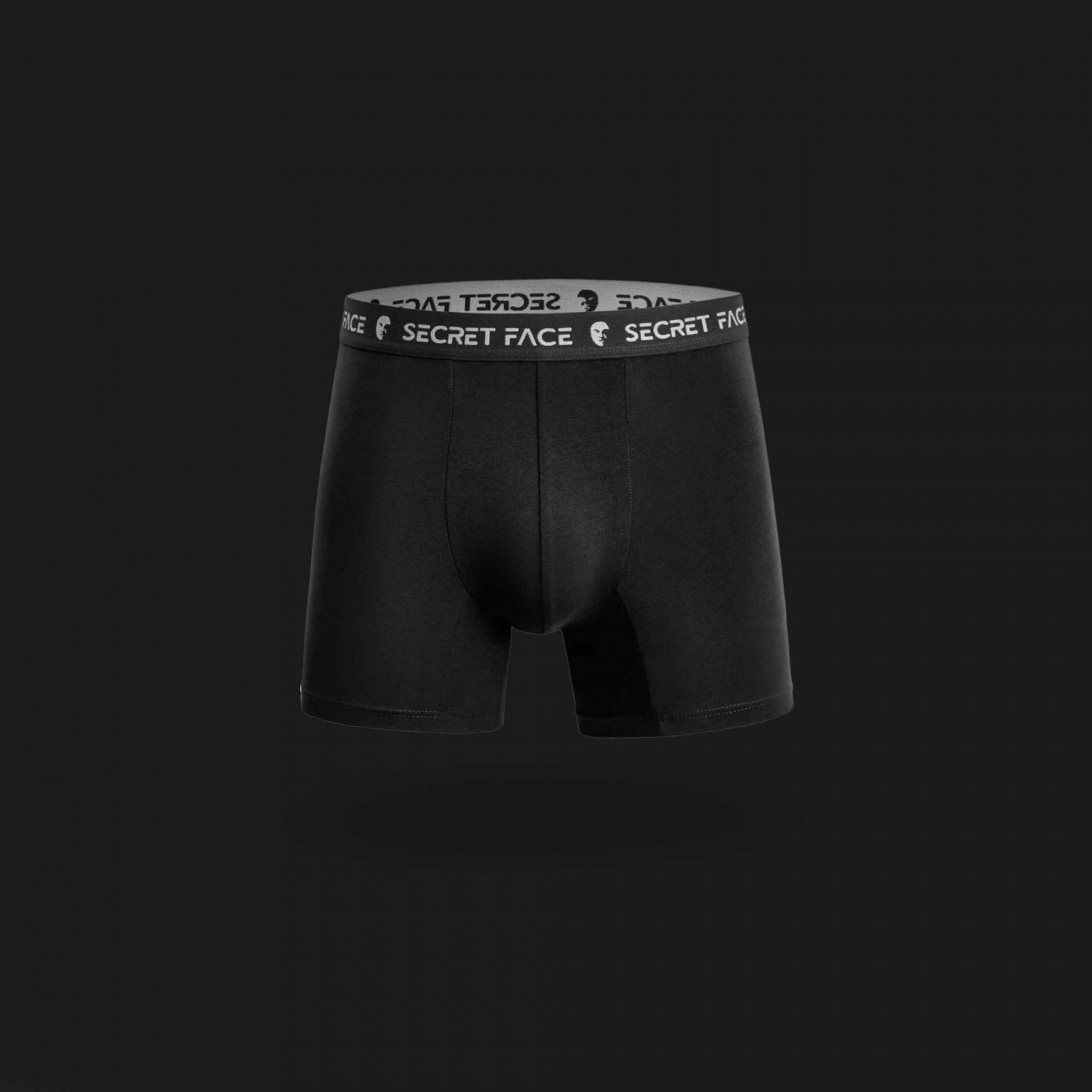 Secret Face Mens Super Comfort Trunk - Men In Black