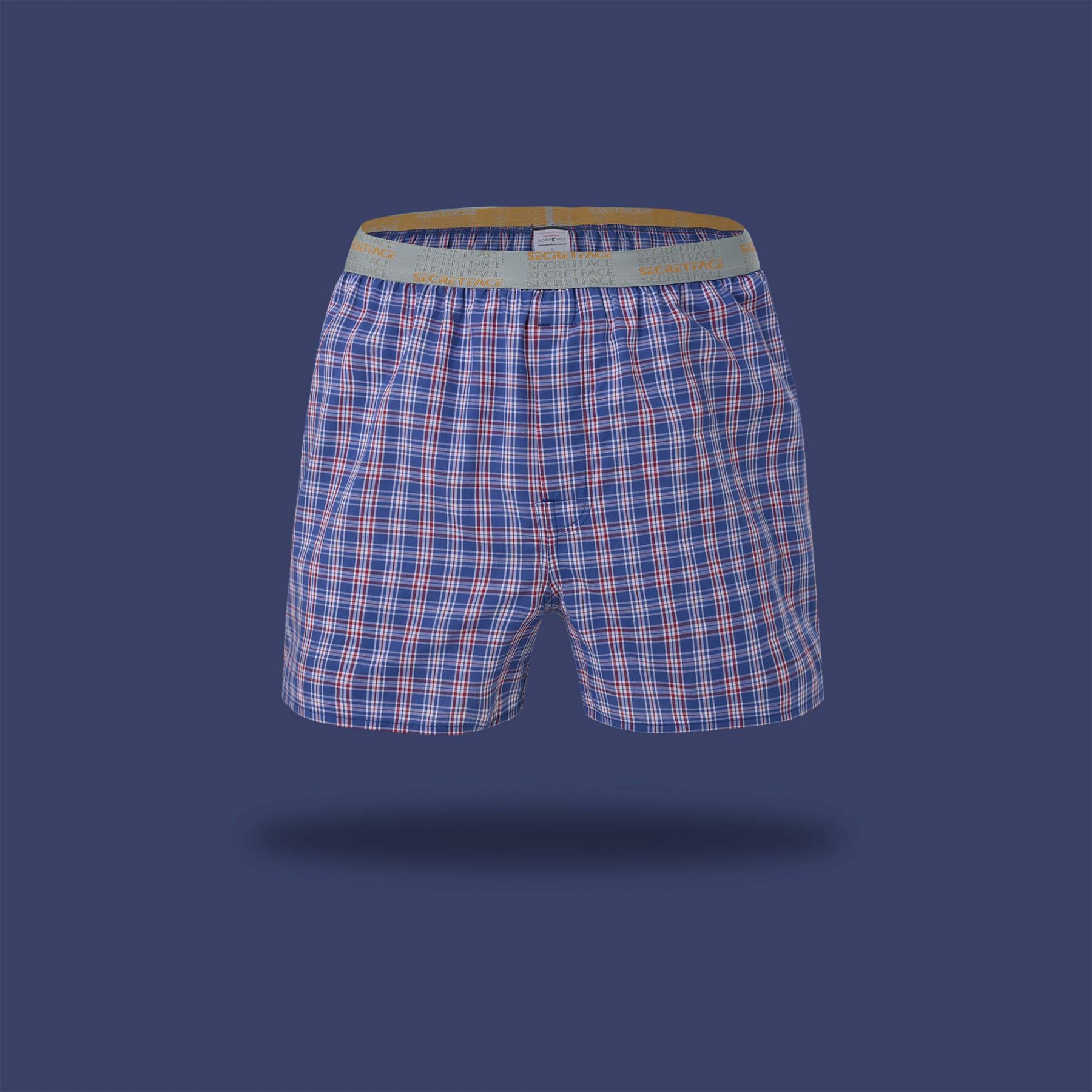 Men's Woven Boxer by Secret Face - The Epitome of High-End Luxury - 5 Pack