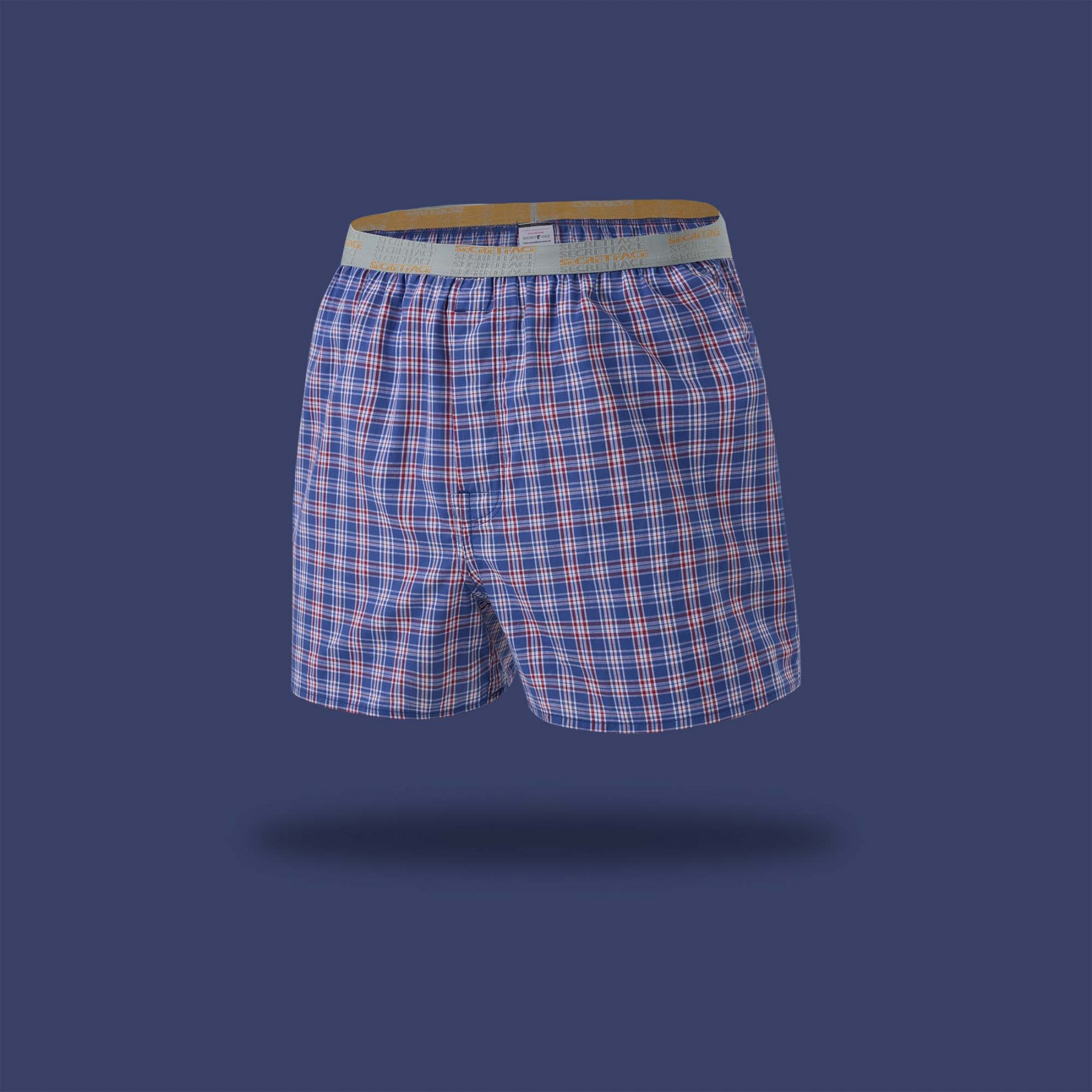 Men's Woven Boxer by Secret Face - The Epitome of High-End Luxury - 5 Pack