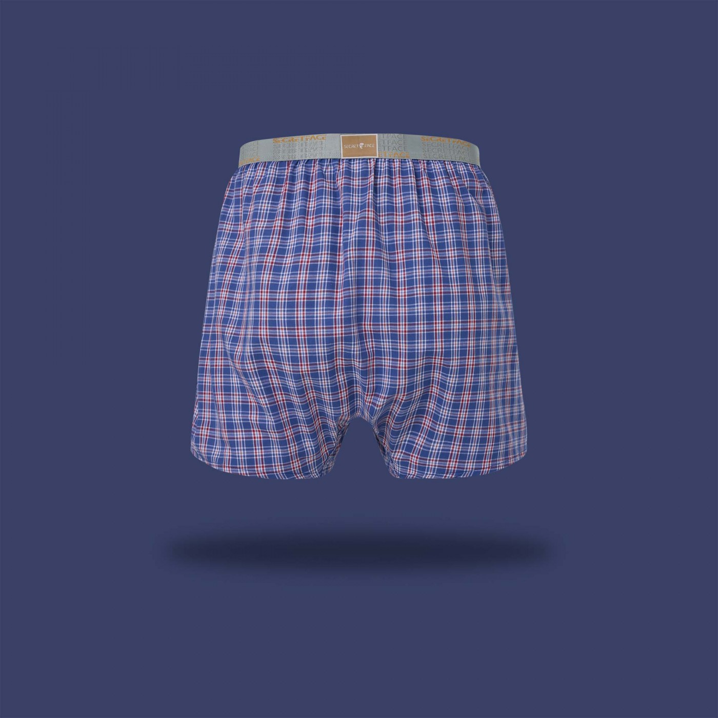 Men's Woven Boxer by Secret Face - The Epitome of High-End Luxury - 5 Pack